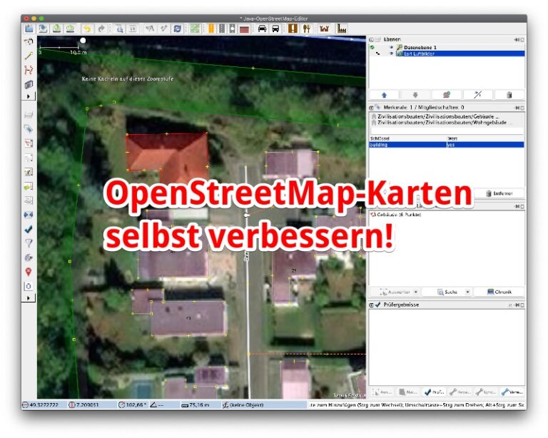 OpenStreetMap-Karten selbst verbessern mit JOSM » Saarfuchs on Tour!