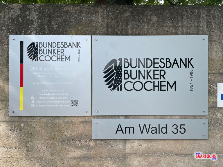 Eine Führung durch den Bundesbankbunker in Cochem » Saarfuchs on Tour!